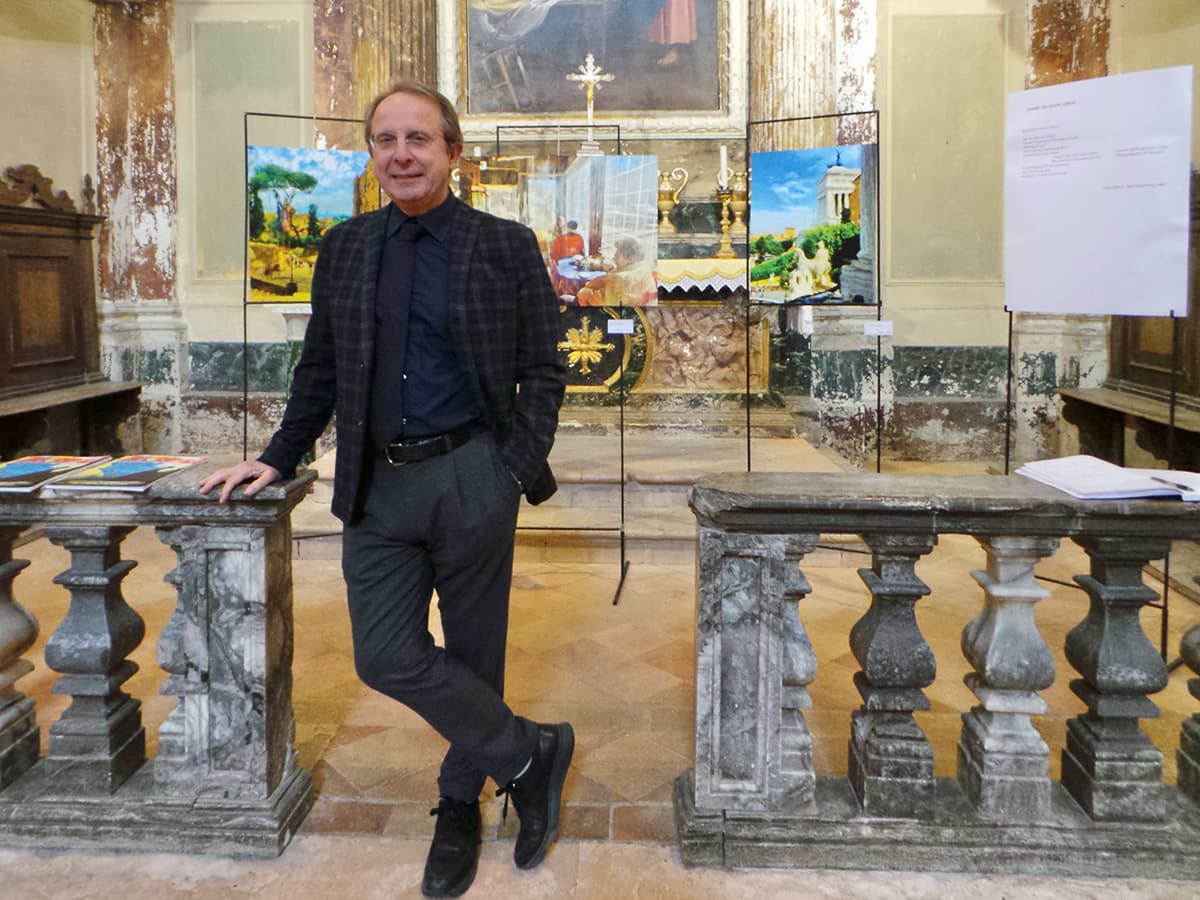 Auguri 2023/2024 da Crealia con le opere di Vito Maria Carfì